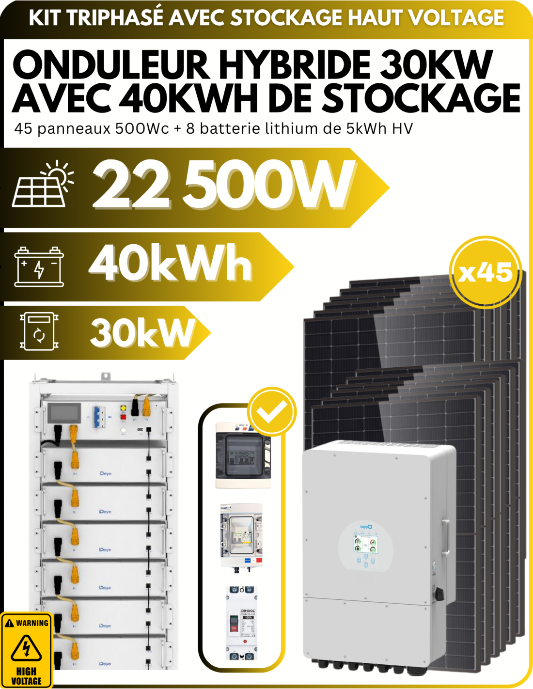 Kit Solaire Autoconsommation avec Stockage | Large choix en ligne sur SoluSun.fr (2)